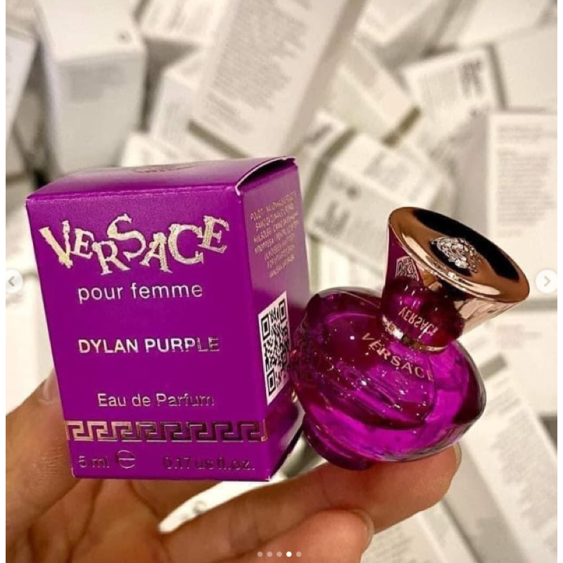"Chính hãng"VERSACE DYLAN PURPLE POUR FEMME EDP MINI 5ML | Shopee Việt Nam