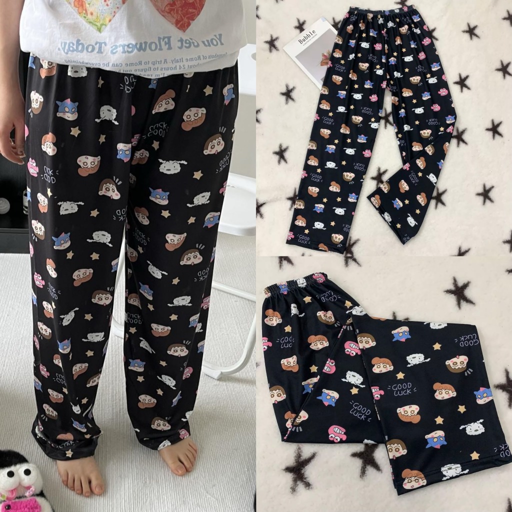 Quần Dài Mặc Nhà Hello Kitty Đáng Yêu Siêu Cute hoạt hình Dành Cho Nữ ...