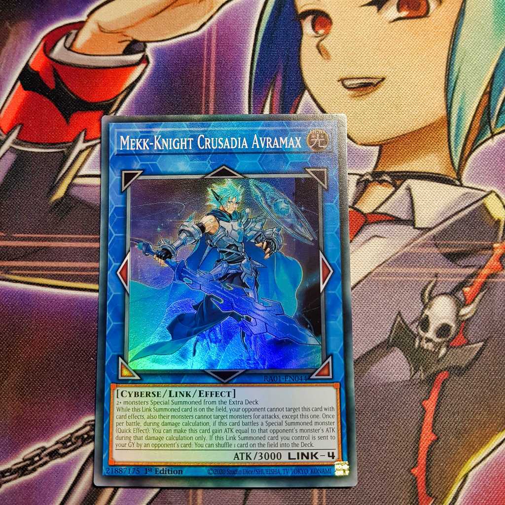 Thẻ bài Yugioh chính hãng | Mekk-Knight Crusadia Avramax | RA01 Super ...