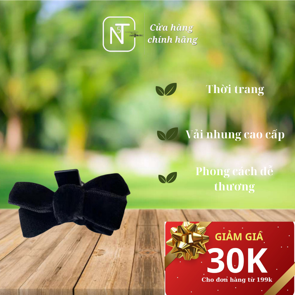 Kẹp tóc vải nhung mini TK - 0002 Phong cách công chúa cổ điển dành cho các bạn nữ | Shopee Việt Nam