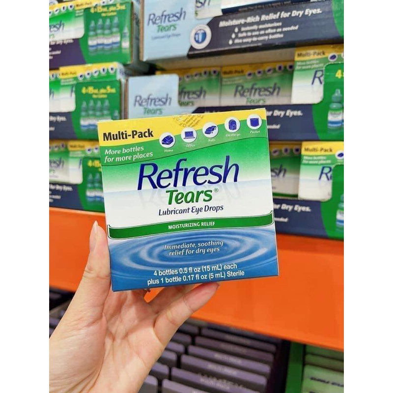 [US]NHỎ MẮT REFRESH TEARS -REFRESH PLUS HÀNG MỸ | Shopee Việt Nam