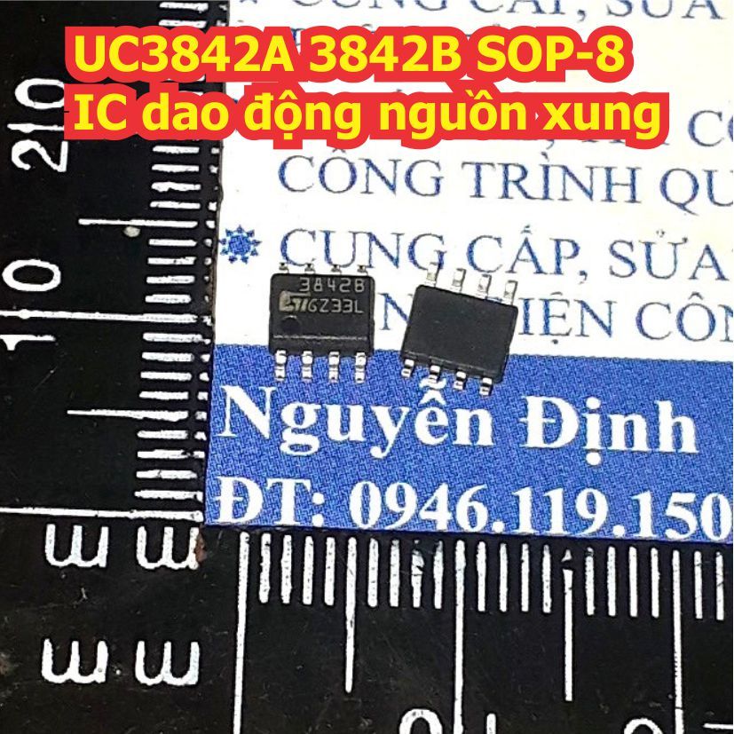 10 con UC3842A UC3842B UC3842AN 3842B UC3842 SOP-8 IC dao động nguồn xung kde7360 | Shopee Việt Nam