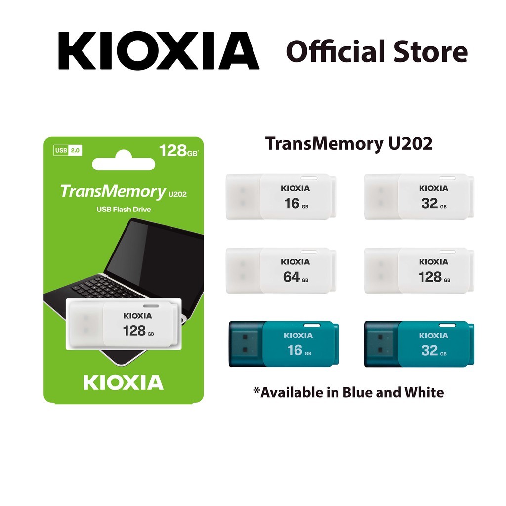 USB 2.0 KIOXIA TransMemory 32Gb | 64Gb | 128Gb Lưu Trữ Bền Bỉ - Hàng ...