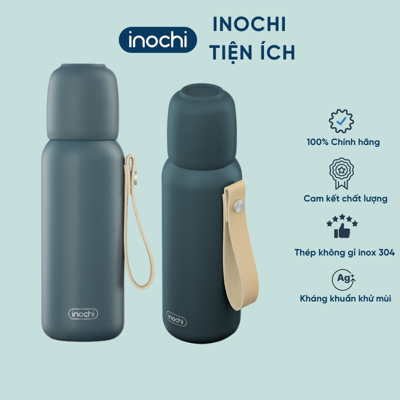 Bình giữ nhiệt INOCHI Fuji Travel 500ml có cốc uống tiện lợi | Shopee ...