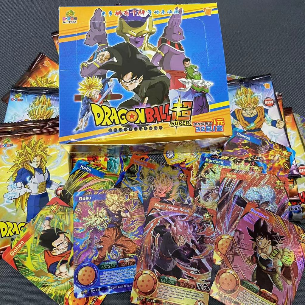 Dragon Ball Card Shining Son Goku Super Saiyan Series Thẻ trò chơi chữ ...