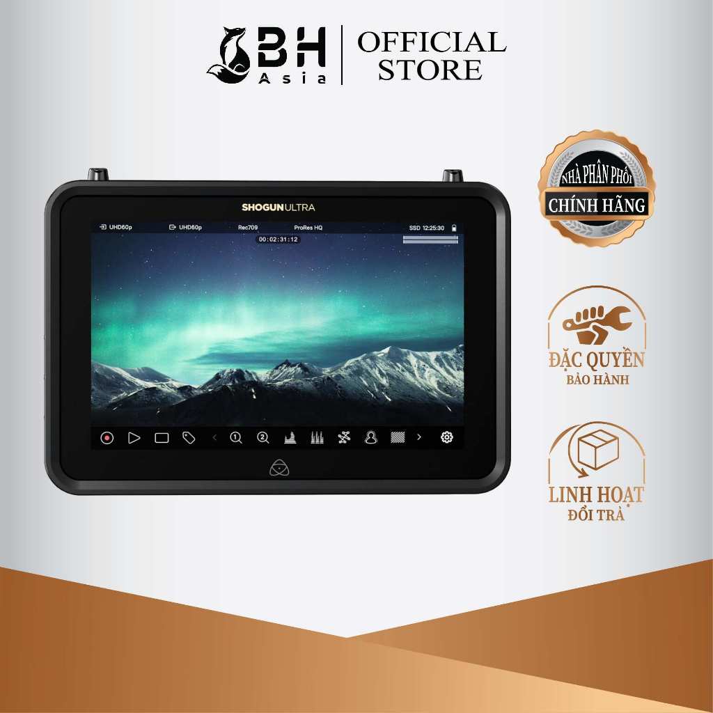 BH Asia - MÀN HÌNH VIDEO MÀU ATOMOS SHOGUN ULTRA 7 INCH MONITOR ...