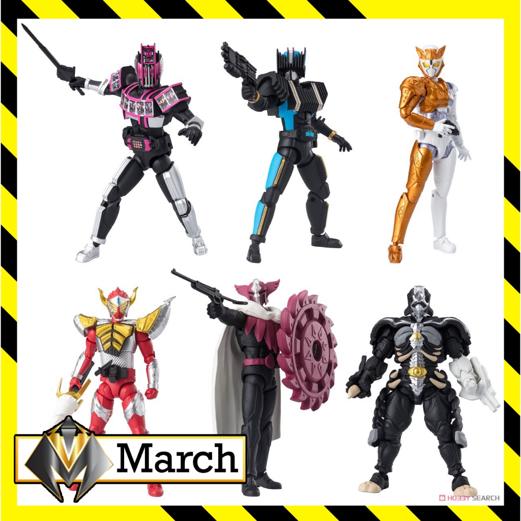Mô hình Shodo Kamen Rider OOO, Decade, Diend, Valkyrie Zero One, Baron ...