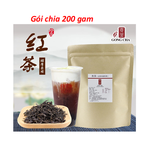 Hồng trà Gongcha gói chia 200 gam | Shopee Việt Nam