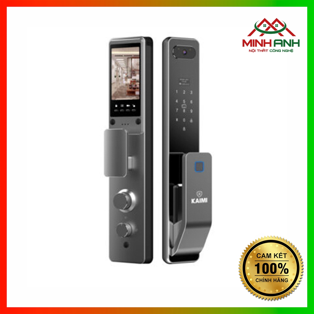 Khóa Thông Minh Kaimi KM12 Ultra- Sử dụng vân tay, khoá, thẻ từ - Kết ...