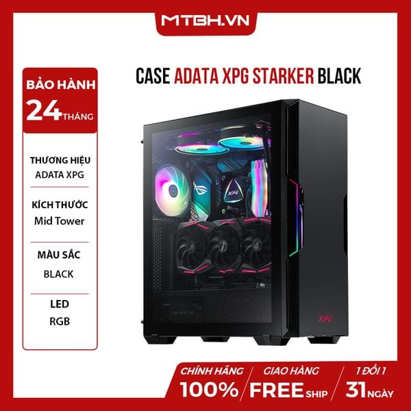Vỏ Case Máy Tính Adata XPG Starker Black | Shopee Việt Nam