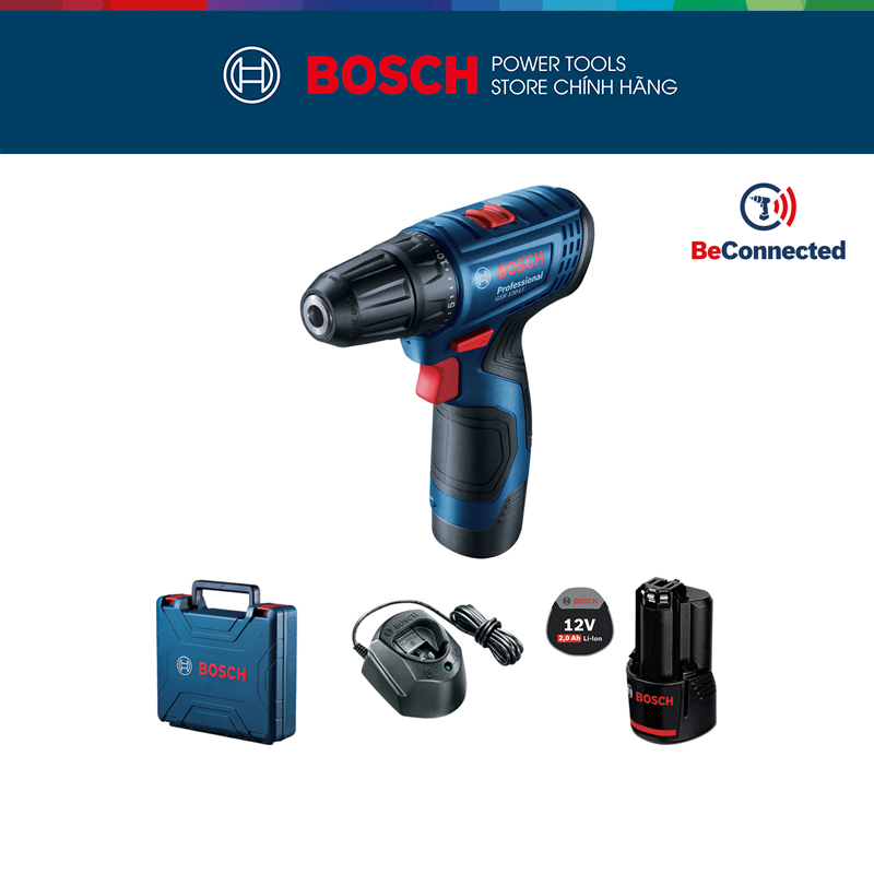 Máy khoan vặn vít dùng pin Bosch GSR 120-LI GEN II | Shopee Việt Nam