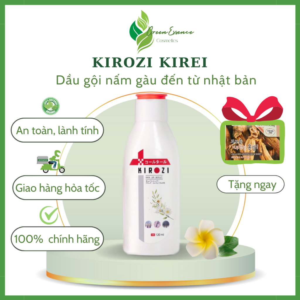 Dầu gội gàu nấm KIROZI Nhật Bản - sạch gàu, nấm ngứa da đầu chỉ sau 2 ...