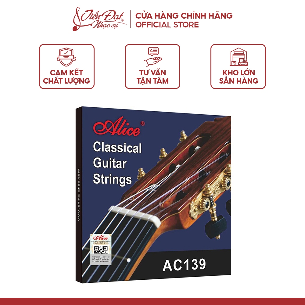 Bộ Dây Đàn Guitar Classic Alice AC106, AC130, AC136, AC139, Dòng Dây ...