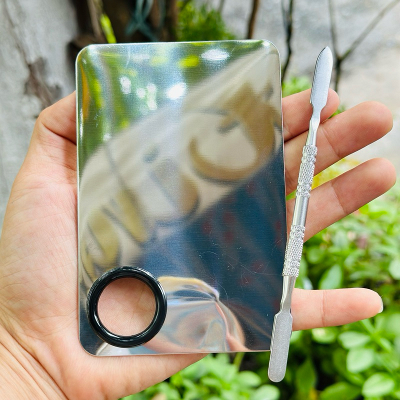Khay inox make up | Shopee Việt Nam