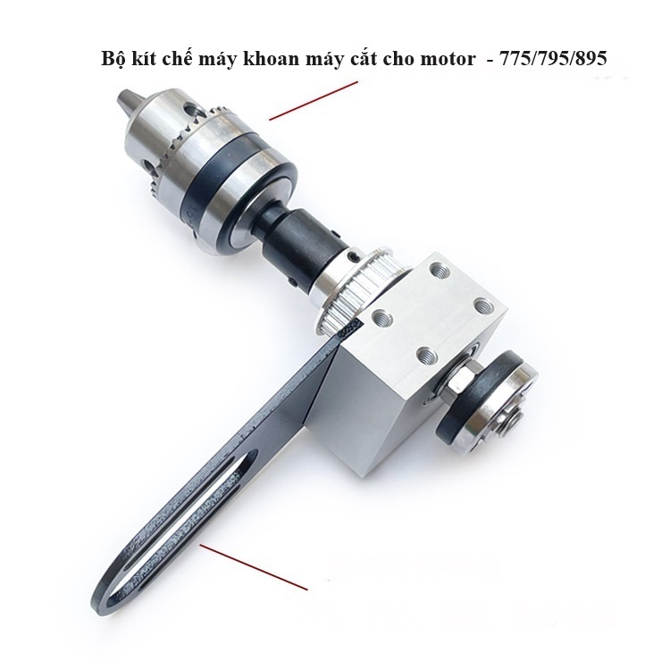 Bộ kít chế máy khoan máy cắt mài cho motor - 775/795/895 kèm phụ kiện ...