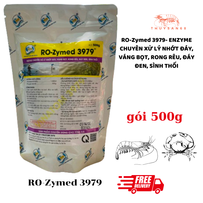 RO-Zymed 3979- ENZYME CHUYÊN XỬ LÝ NHỚT ĐÁY, VÁNG BỌT, RONG RÊU, ĐÁY ...