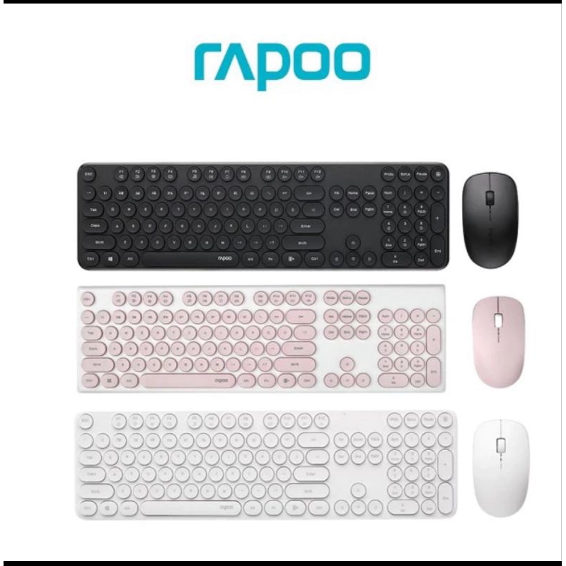 Bộ bàn phím chuột rappo x260s | Shopee Việt Nam