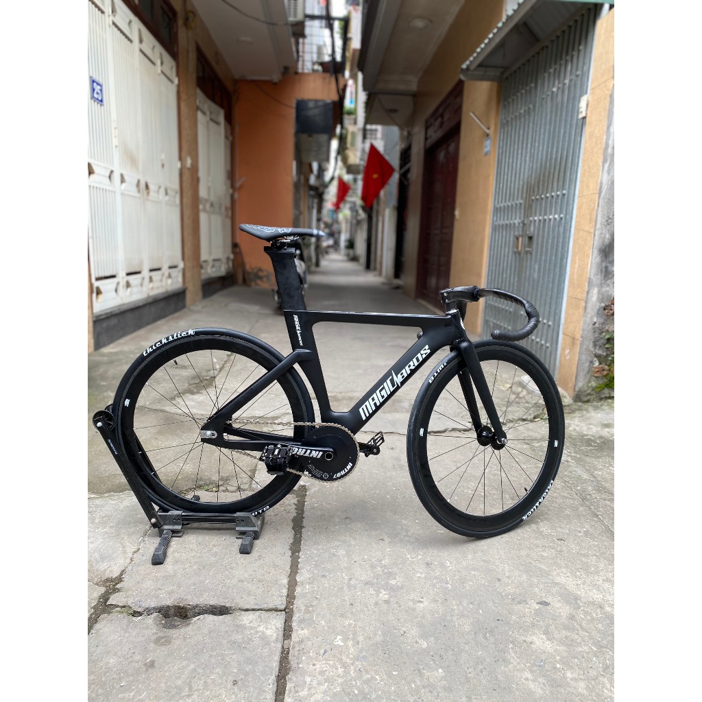 (Chat với shop trước khi đặt hàng) Xe đạp fixed gear Magicbros CX10 ghi ...