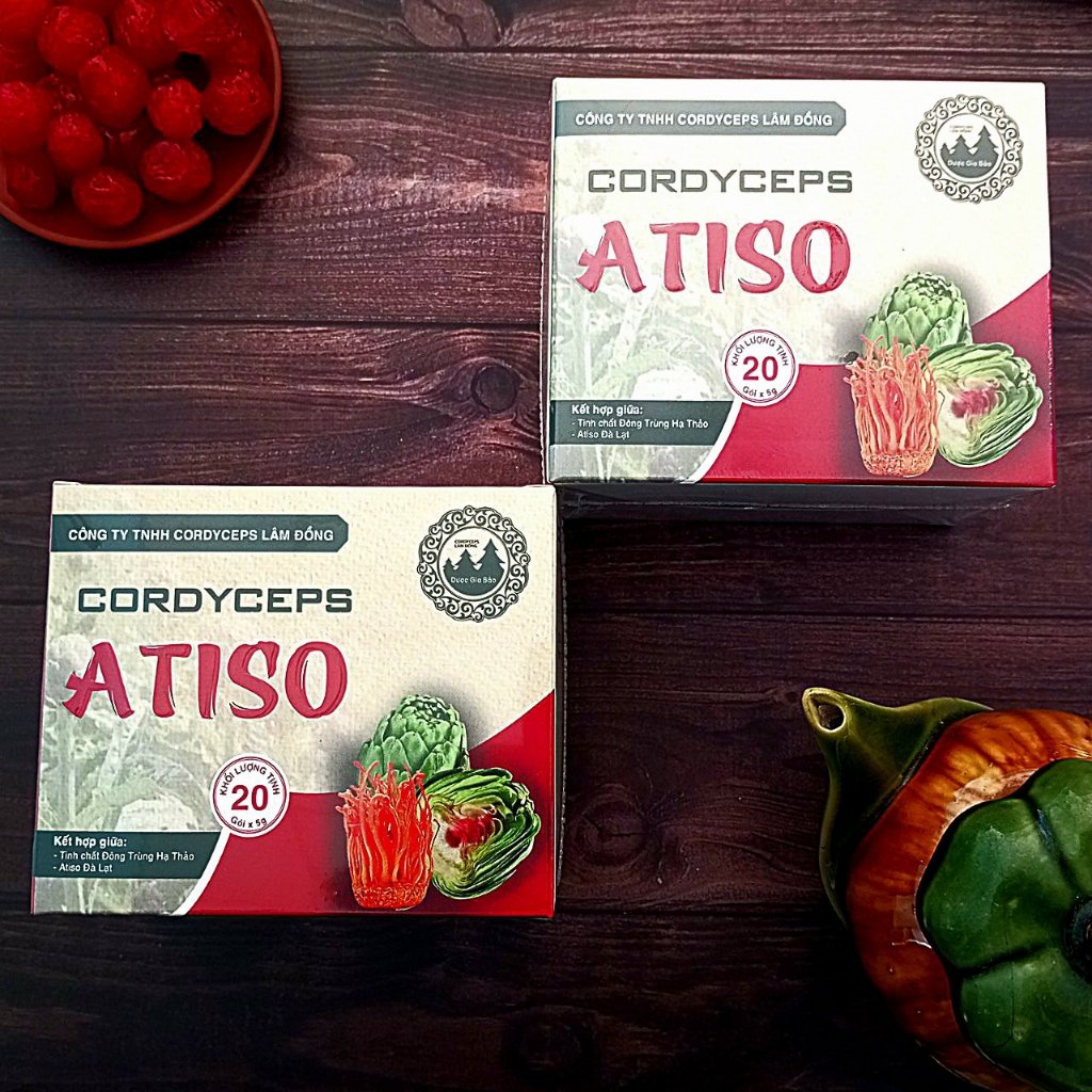 Cordyceps Atiso - Hộp 20 gói | Shopee Việt Nam