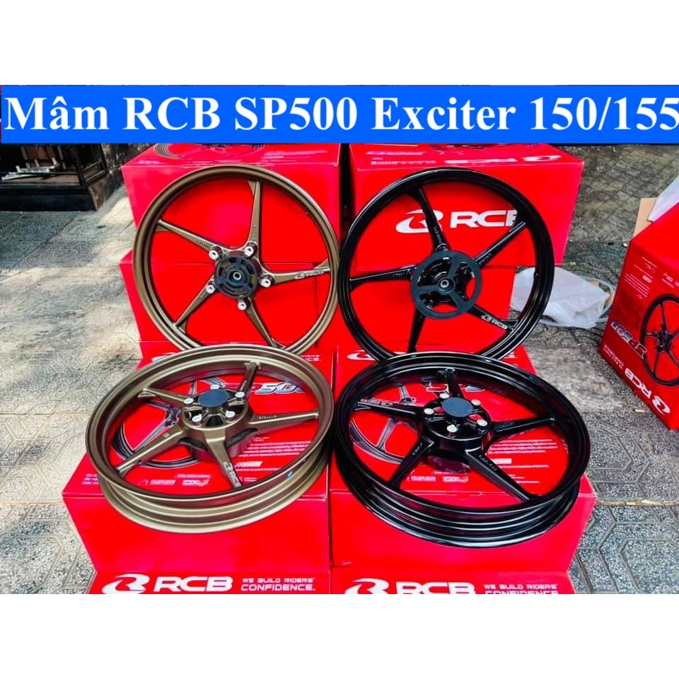 Mâm RCB SP500 Exciter 150, Exciter 155 bảng 1.85-2.5 chính hãng ...
