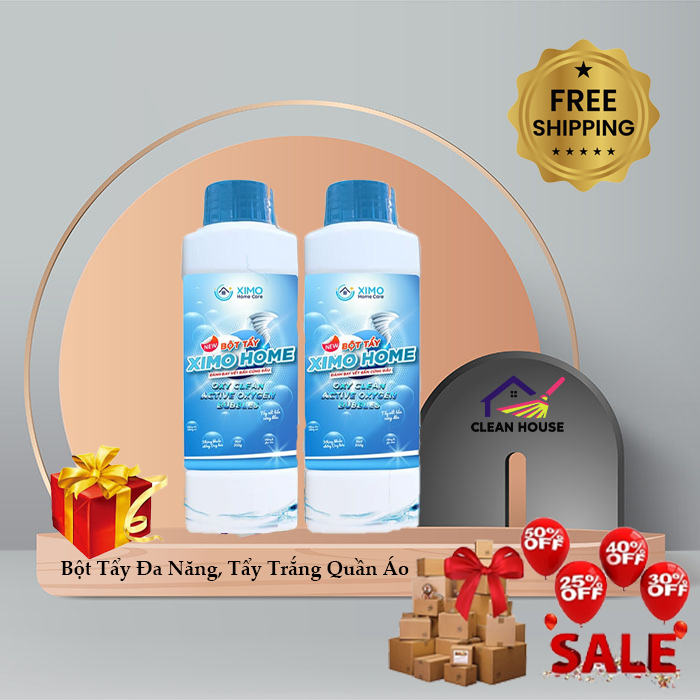 Bột Tẩy Vết Bẩn Đa Năng Ximo Home 350g - Tẩy Trắng Quần Áo, Vết Bẩn ...