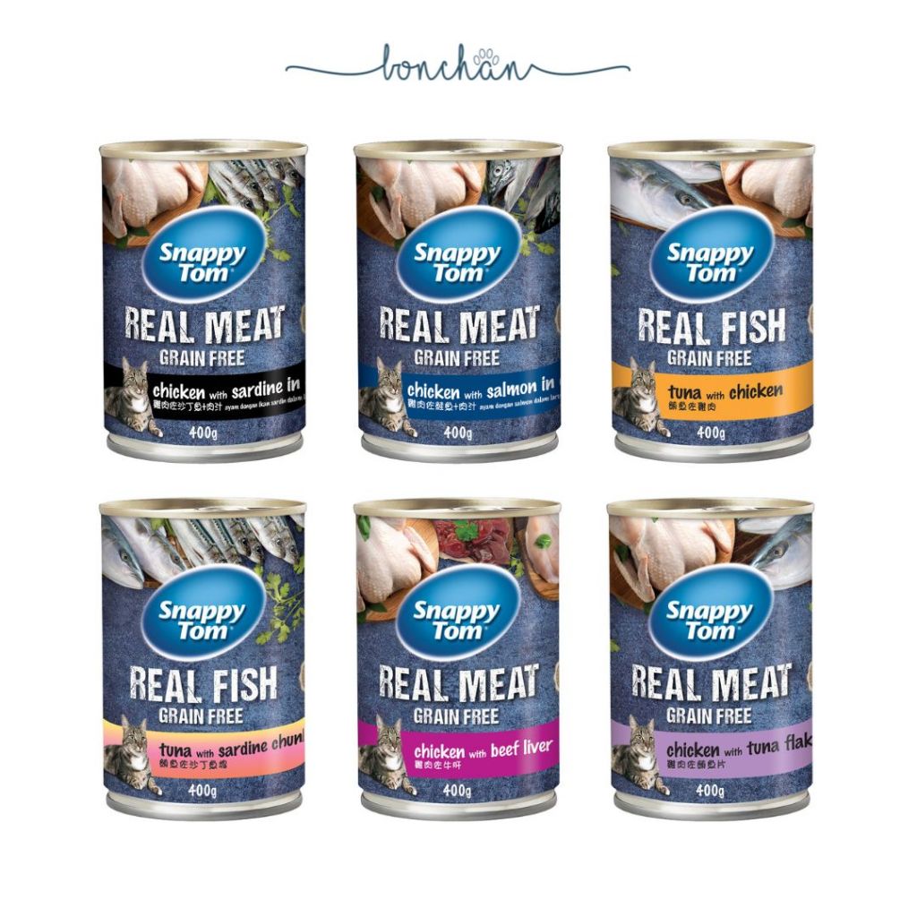 Pate Snappy Tom Real Fish - Pate thịt cá Snappy Tom cho mèo mọi lứa ...