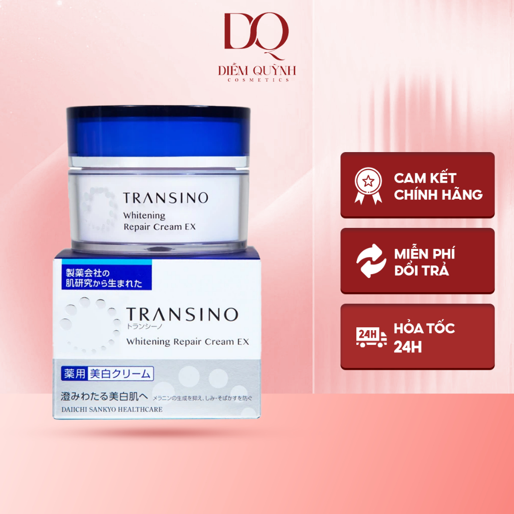Kem Dưỡng Trắng Da, Mờ Thâm Nám Ban Đêm Transino Whitening Repair Cream EX 35g | Shopee Việt Nam