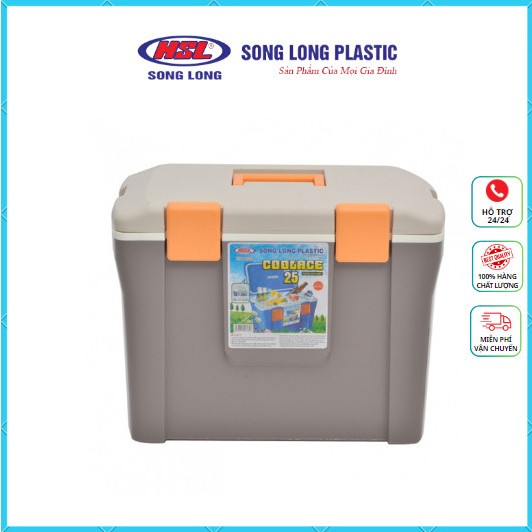 Thùng nhựa,Thùng giữ nhiệt SONG LONG nhiều kích cõ màu sắc ngẫu nhiên ...