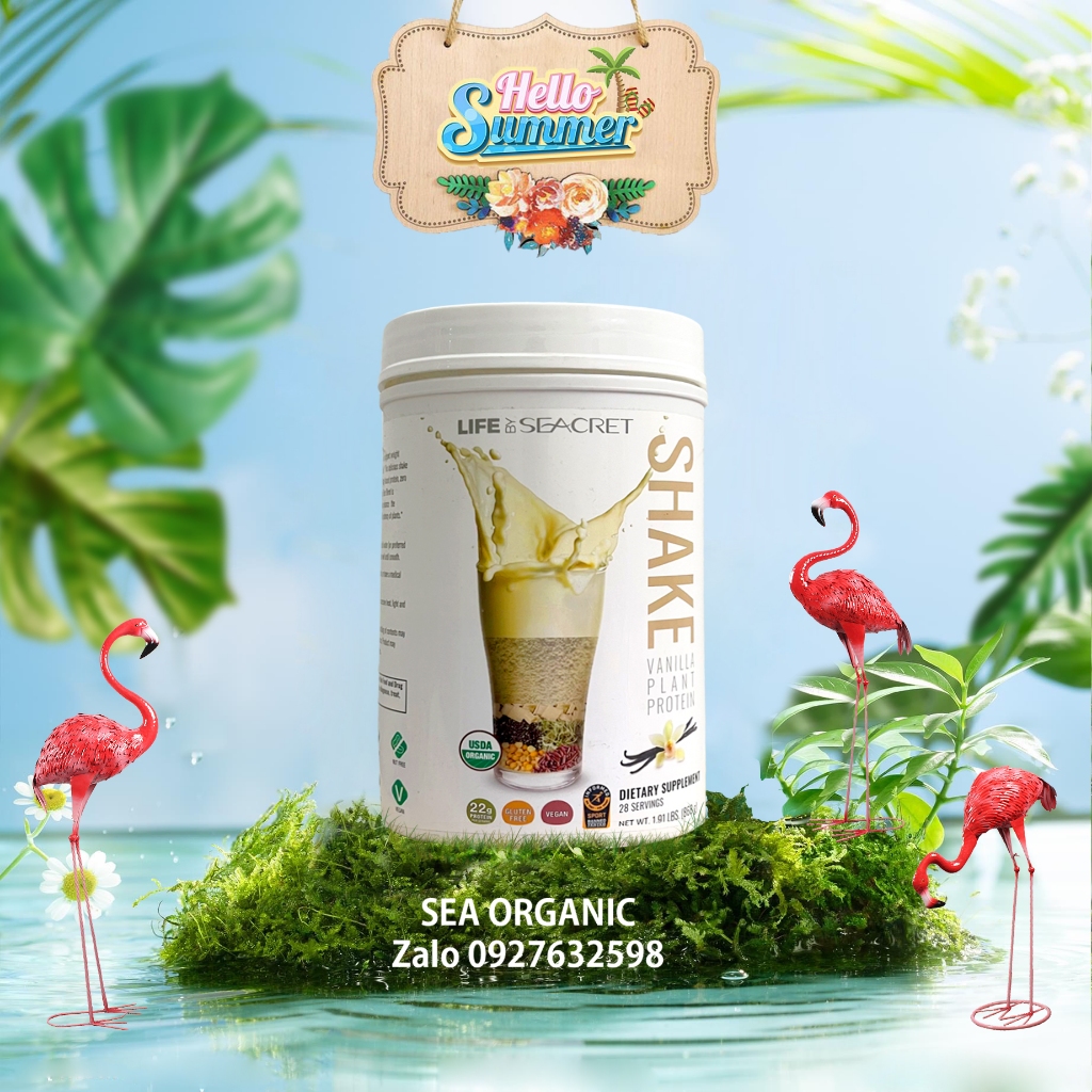 [CHÍNH HÃNG] THỰC PHẨM BỔ SUNG PROTEIN _ SHAKE VANILLA PLANT PROTEIN ...