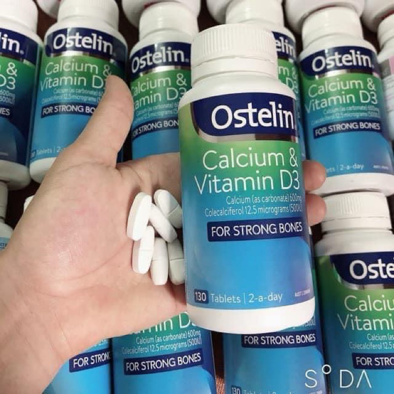 {CHÍNH HÃNG- Date 2027} (Date 2027) CANXI Ostelin Calcium & Vitamin D3 cho bà bầu và cho con bú ...