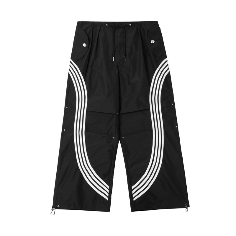 Crooked pants 🔀 ( đen phối trắng ) | Shopee Việt Nam