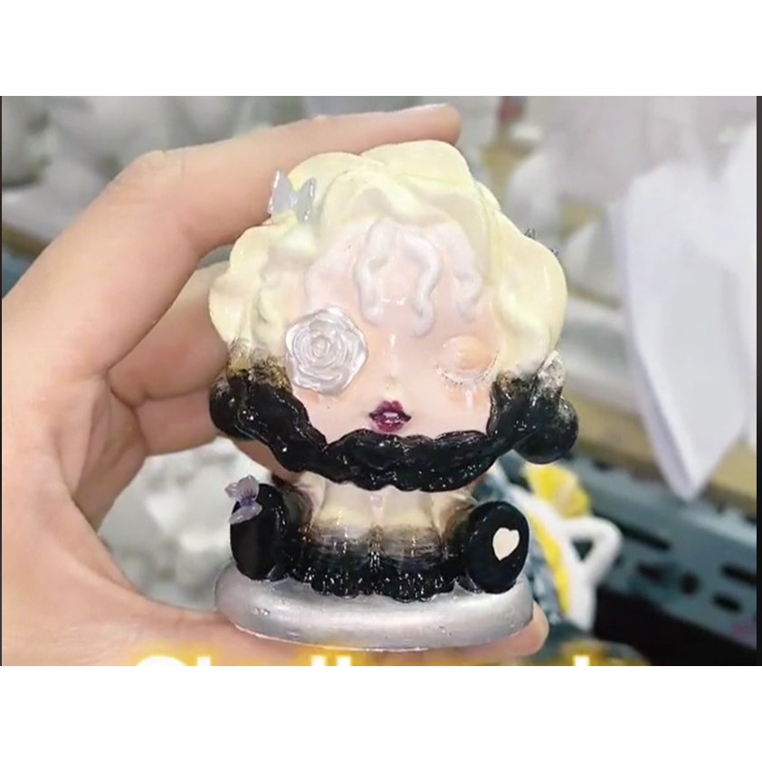 Tượng Tô Màu SkullPanda Mini ~5cm - [CHƯA KÈM MÀU VÀ CỌ] - Tượng Thạch ...