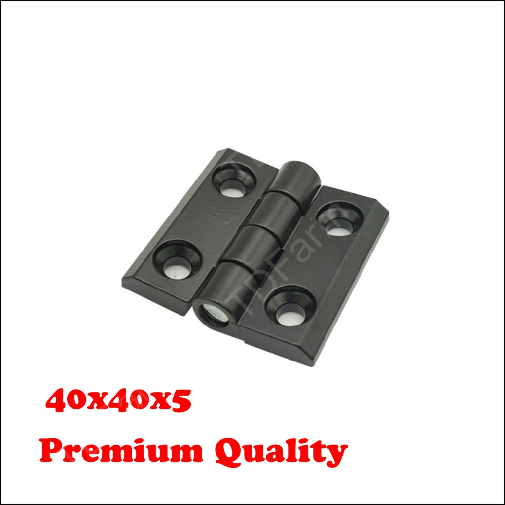 Bản lề tủ điện HL050 kích thước 40x40mm màu đen | Shopee Việt Nam