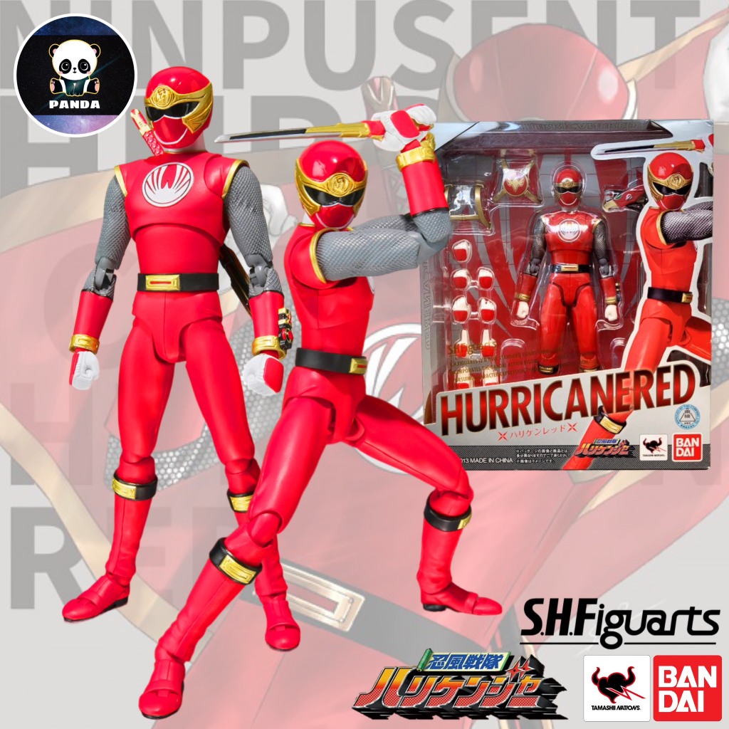 Đồ Chơi Mô Hình Chính Hãng SHFiguarts Hurricane Red Siêu Nhân Cuồng ...