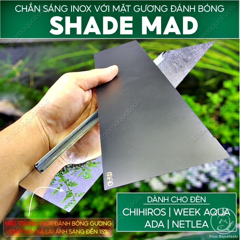 MAD SHADE | Máng Che Inox Gương MAD Dành Cho Các Loại Đèn CHIHIROS ...