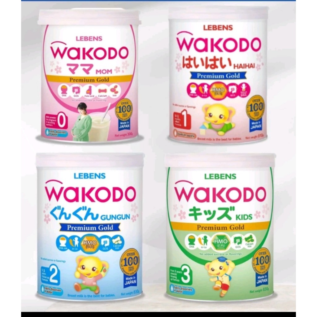 Sữa Wakodo số 1/2/3 Nhật Bản 830g | Shopee Việt Nam