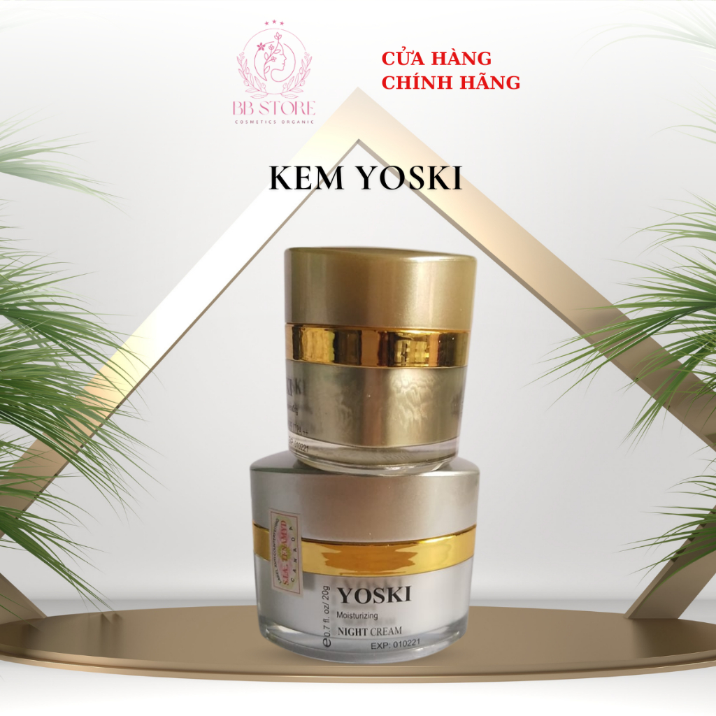 [CHÍNH HÃNG] Kem Yoski dưỡng trắng da, mờ nám, tàn nhang, thâm mụn da ...