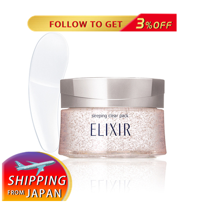 100% original SHISEIDO ELIXIR White Sleeping Clear Pack C 105g made in japan original | Shopee ...