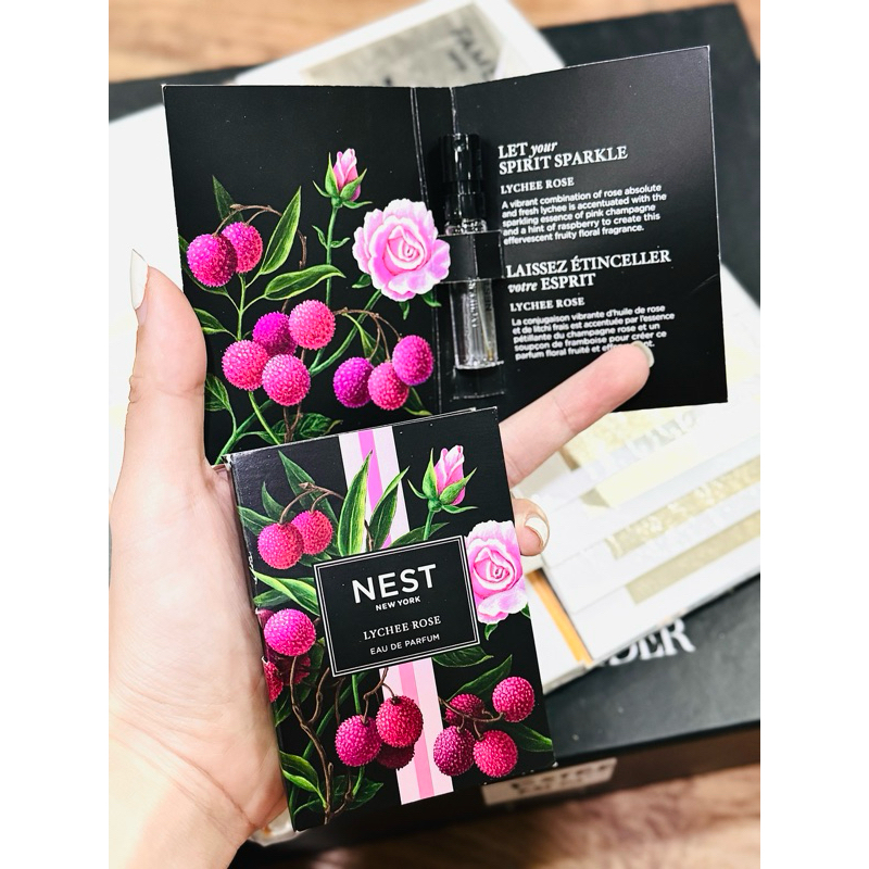 Vial 𝑵𝑬𝑺𝑻 𝑵𝒆𝒘 𝒀𝒐𝒓𝒌 𝑳𝒚𝒄𝒉𝒆𝒆 𝑹𝒐𝒔𝒆 EDP 1.5ML | Shopee Việt Nam