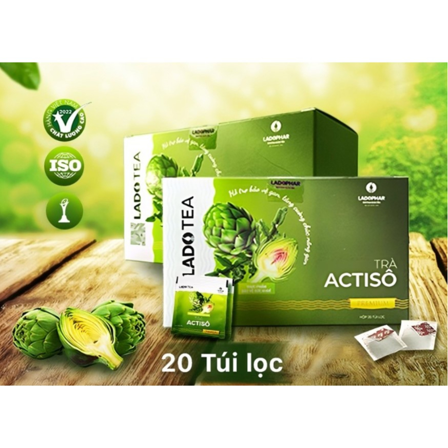 Trà Lado Atiso túi lọc Premium Hỗ Trợ Mát Gan, Tăng Tiết Mật. | Shopee ...