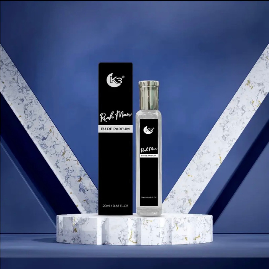 BK Nước Hoa Nam Perfume K 3 Rich Men 20ml | Shopee Việt Nam