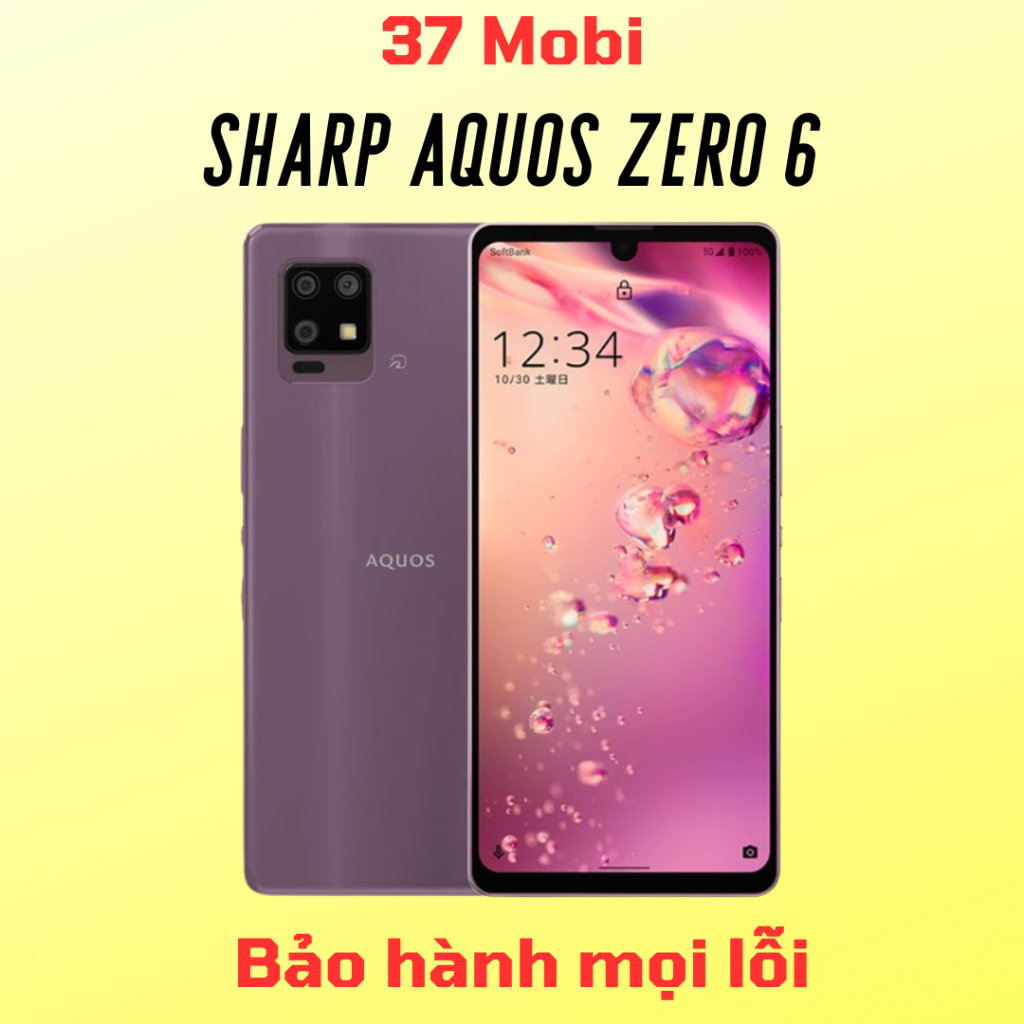 Điện thoại Sharp Aquos Zero 6 màn OLED - Chip Snap 750 5G | Shopee Việt Nam