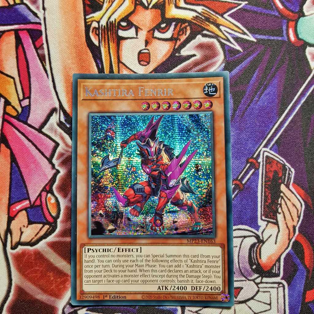 Thẻ bài Yugioh chính hãng | Kashtira Fenrir | MP23 Secret rare. | Shopee Việt Nam