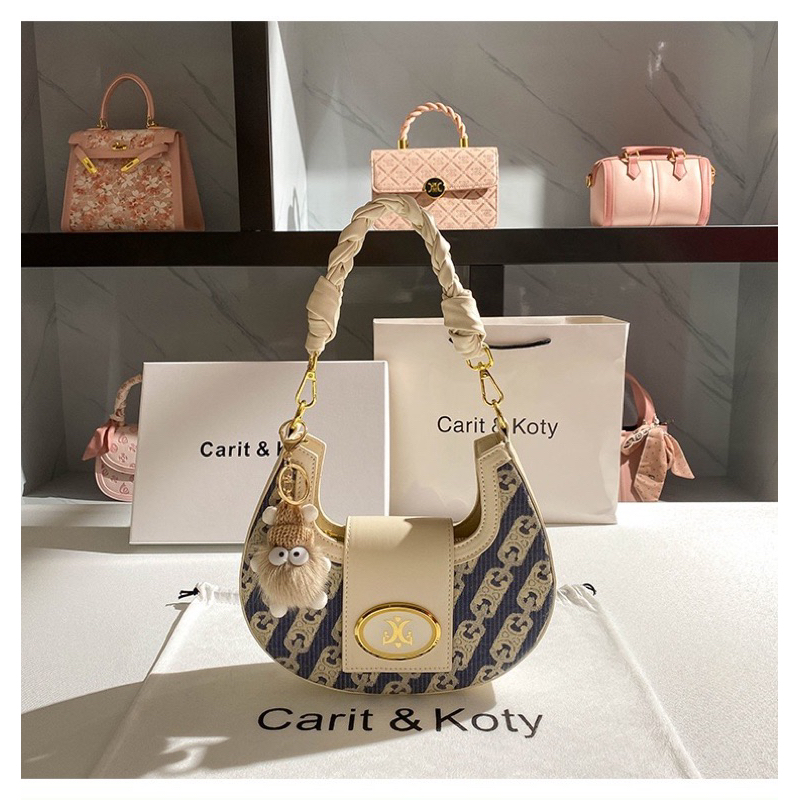 CARIT & KOTY Túi đeo chéo hoạ tiết thổ cẩm full box | Shopee Việt Nam
