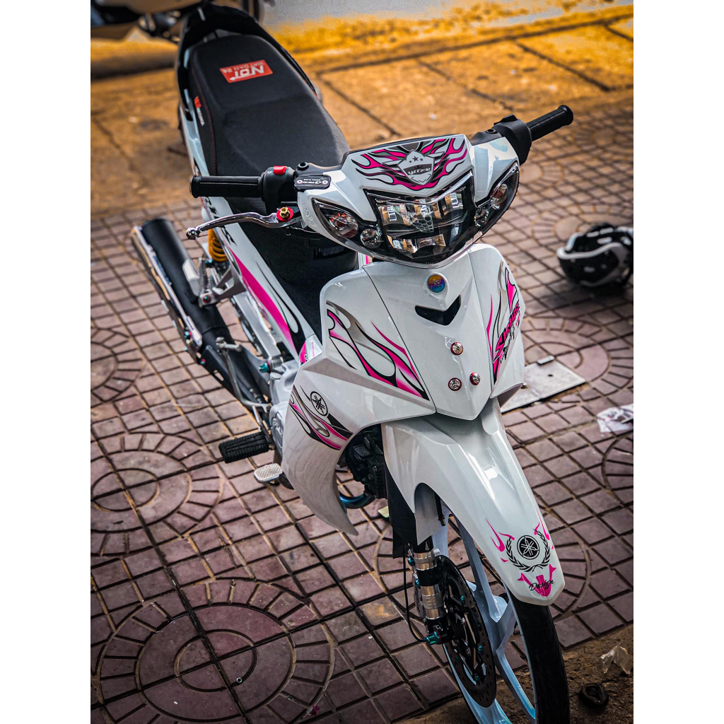 Đèn 2 tầng mod zibat mẫu rẻ ( L2 ) lắp sirius 110 + 50 , tặng chân h4 ...