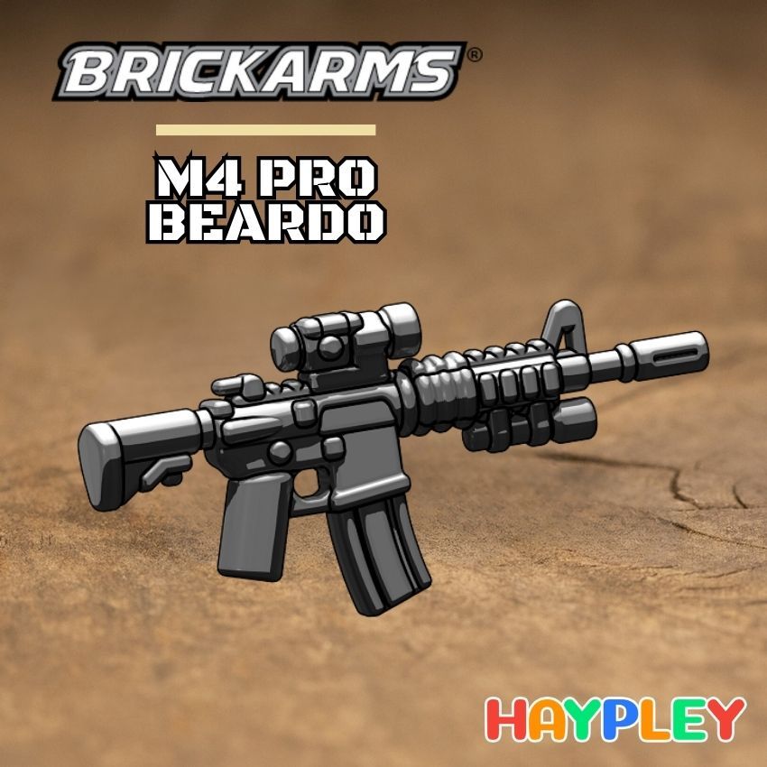 BrickArms Súng trường M4 Pro Beardo cho nhân vật LEGO - Haypley ...