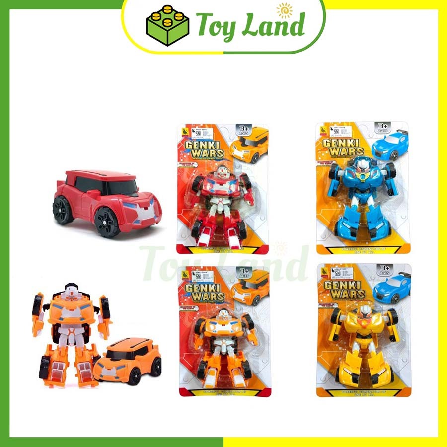 Đồ Chơi Robot Genki Wars Biến Hình Siêu Nhân Siêu Xe Đặc Vụ Robo Biến Hình Lắp Ráp Đồ Chơi Trẻ ...