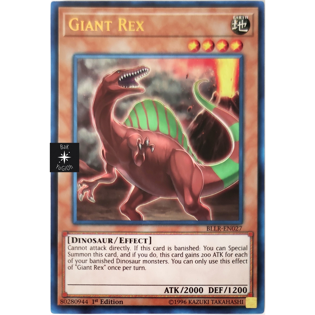 [BaK Yu-Gi-Oh!] Giant Rex |EN+AE| Ultra Rare / Rare / Common [Chính ...