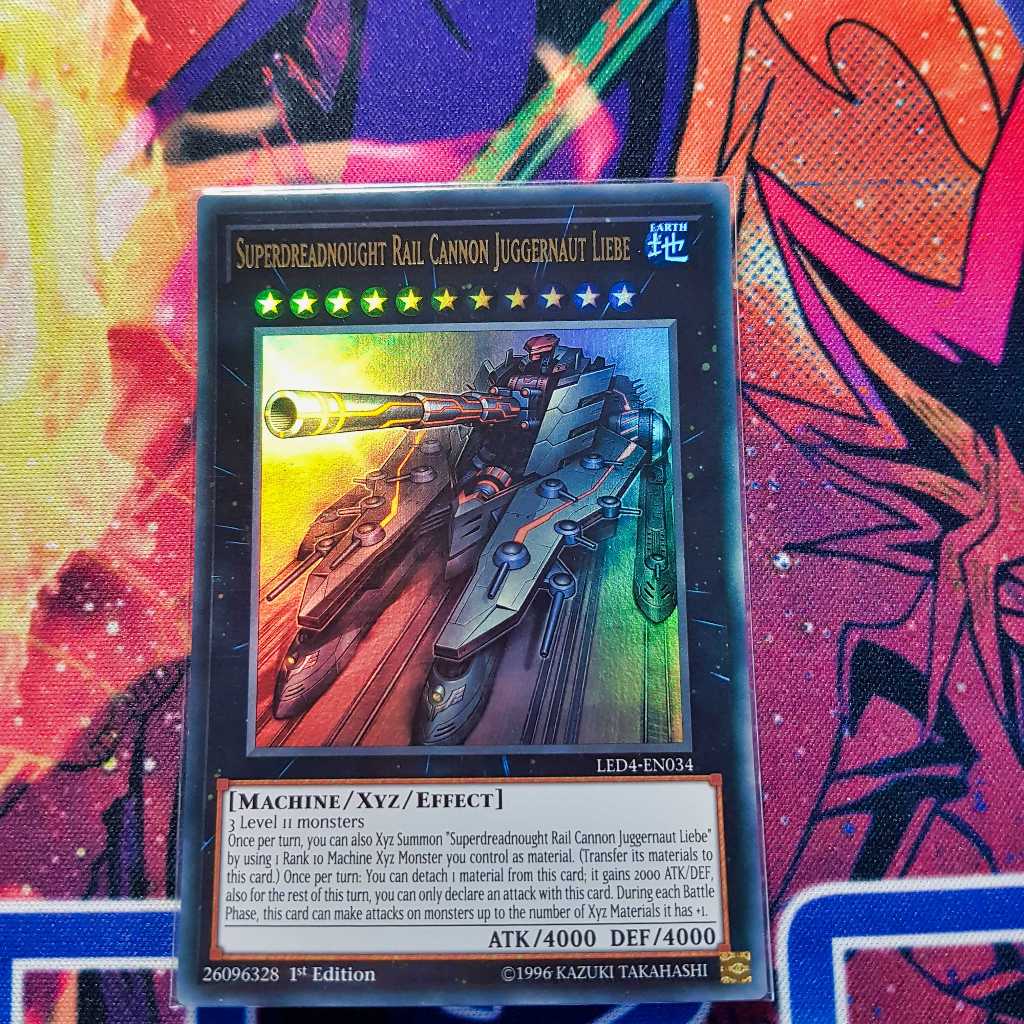 Thẻ bài Yugioh chính hãng | Superdreadnought Rail Cannon Juggernaut ...