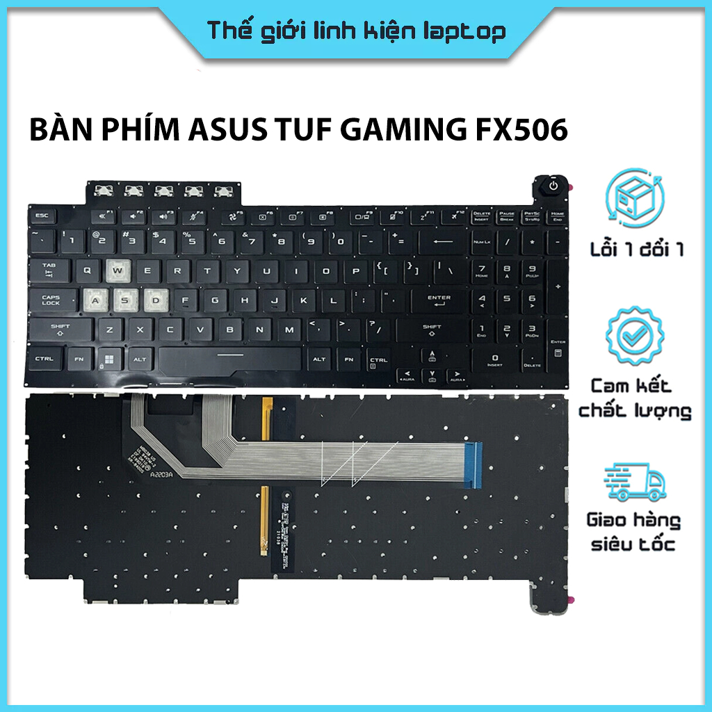 Bàn Phím Laptop Asus TUF Gaming FX506 FA506 FX706 FA706 Hàng New 100% | Shopee Việt Nam